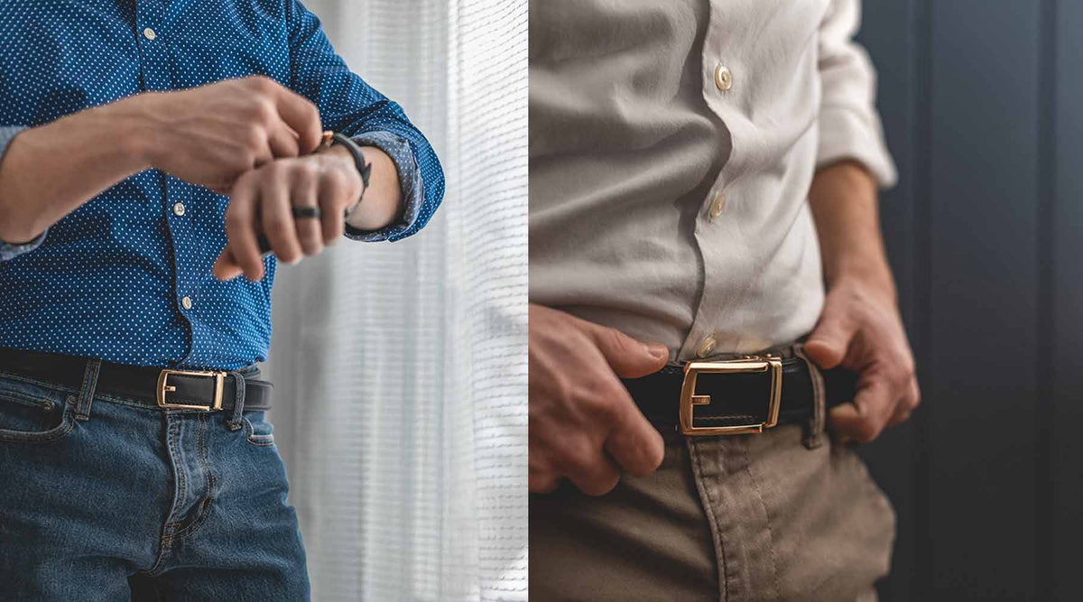 Men belt-styling tips for different body types – Tonywell